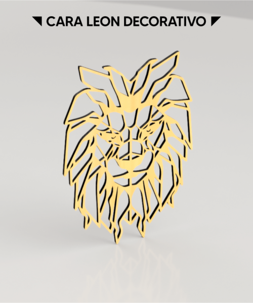 CARA DE LEÓN DECORATIVO - Vectors Forza