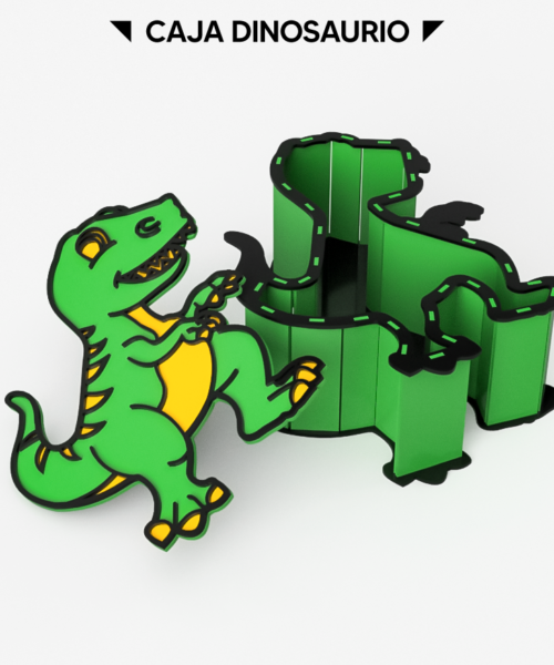 Caja Dinosaurio Vectors Forza