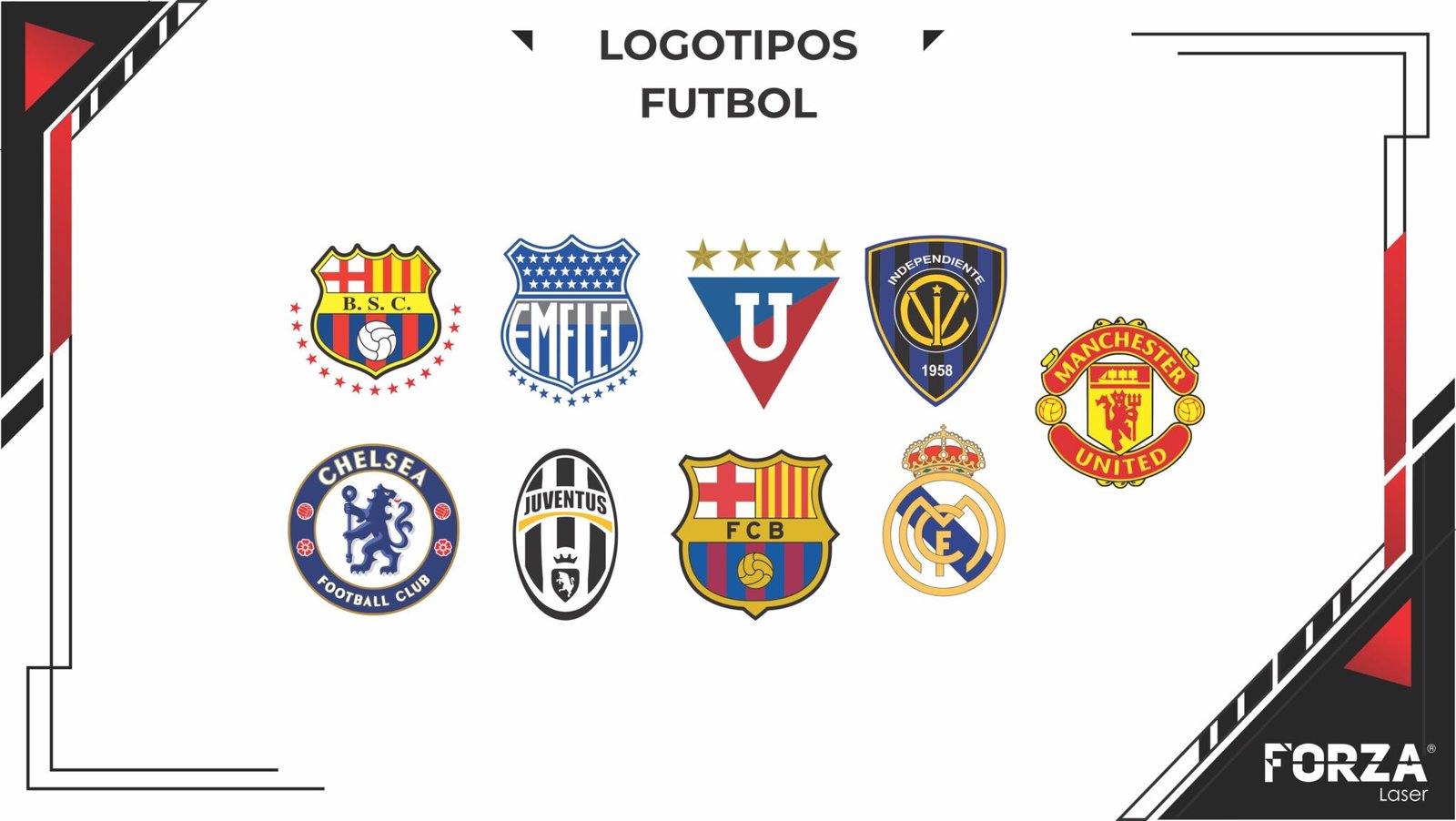 LOGOTIPOS EQUIPOS – Vectors Forza