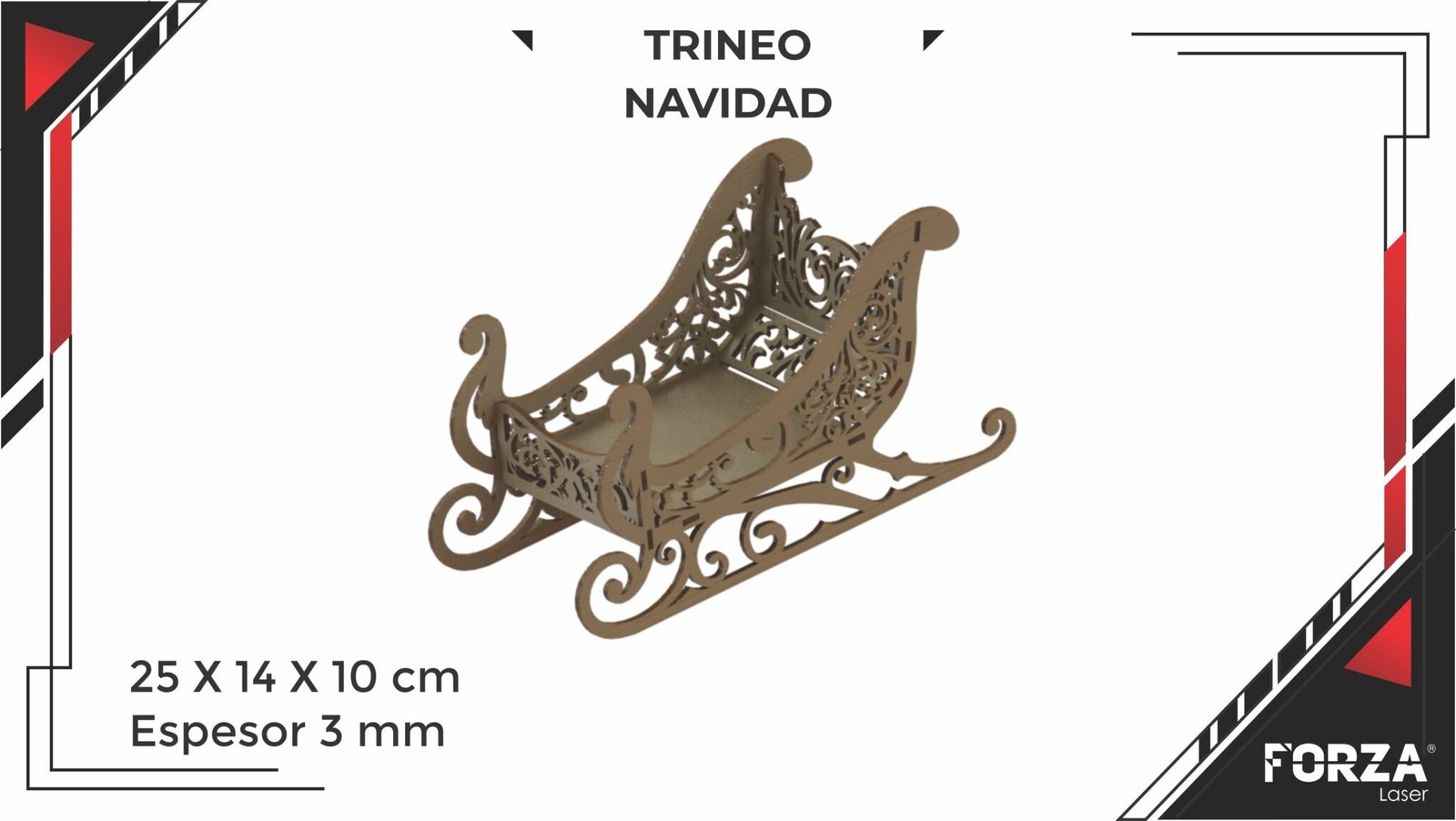 TRINEO NAVIDAD – Vectors Forza