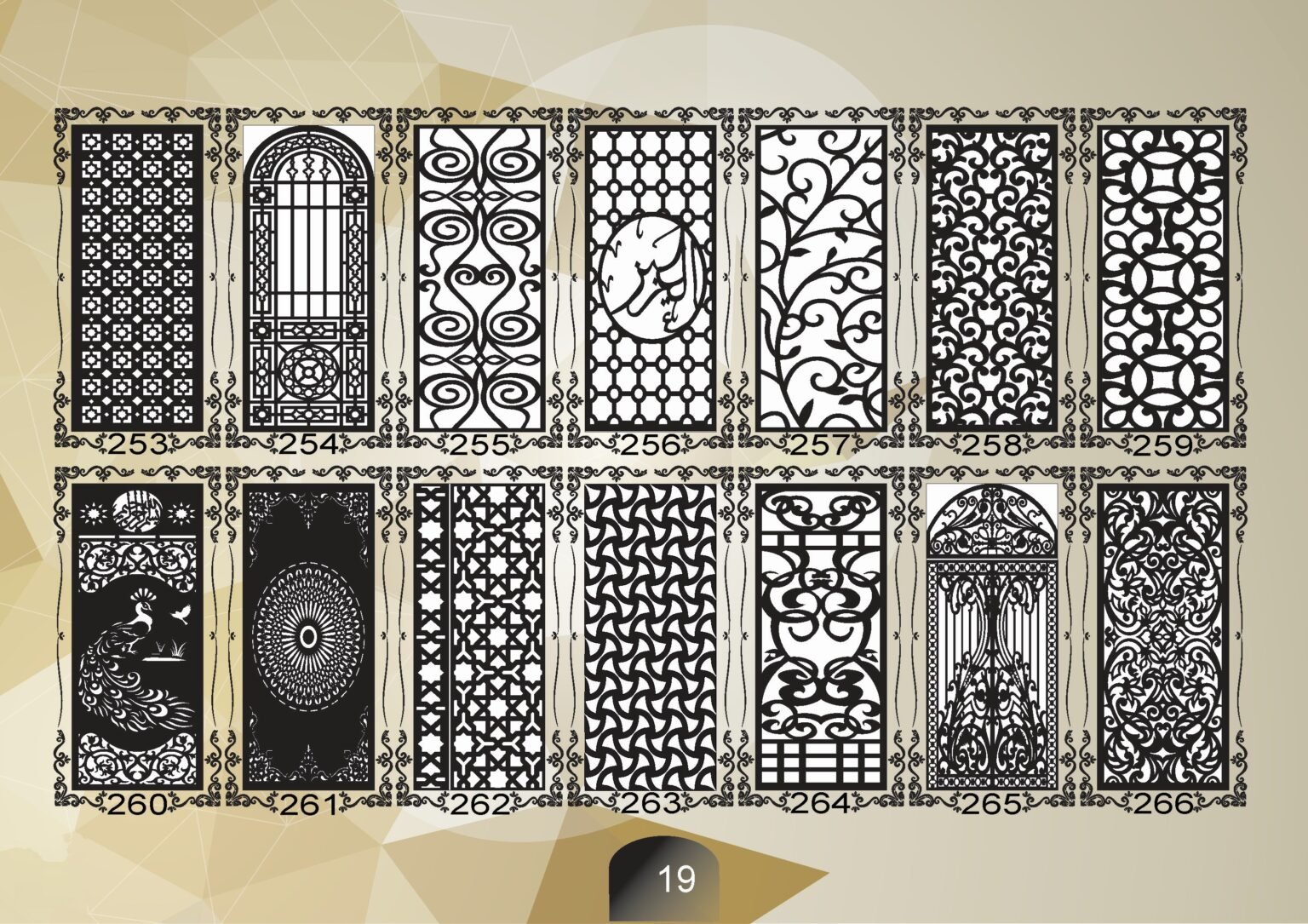 PAQUETE DE 2000+ VECTORES DECORATIVOS PANELES – Vectors Forza