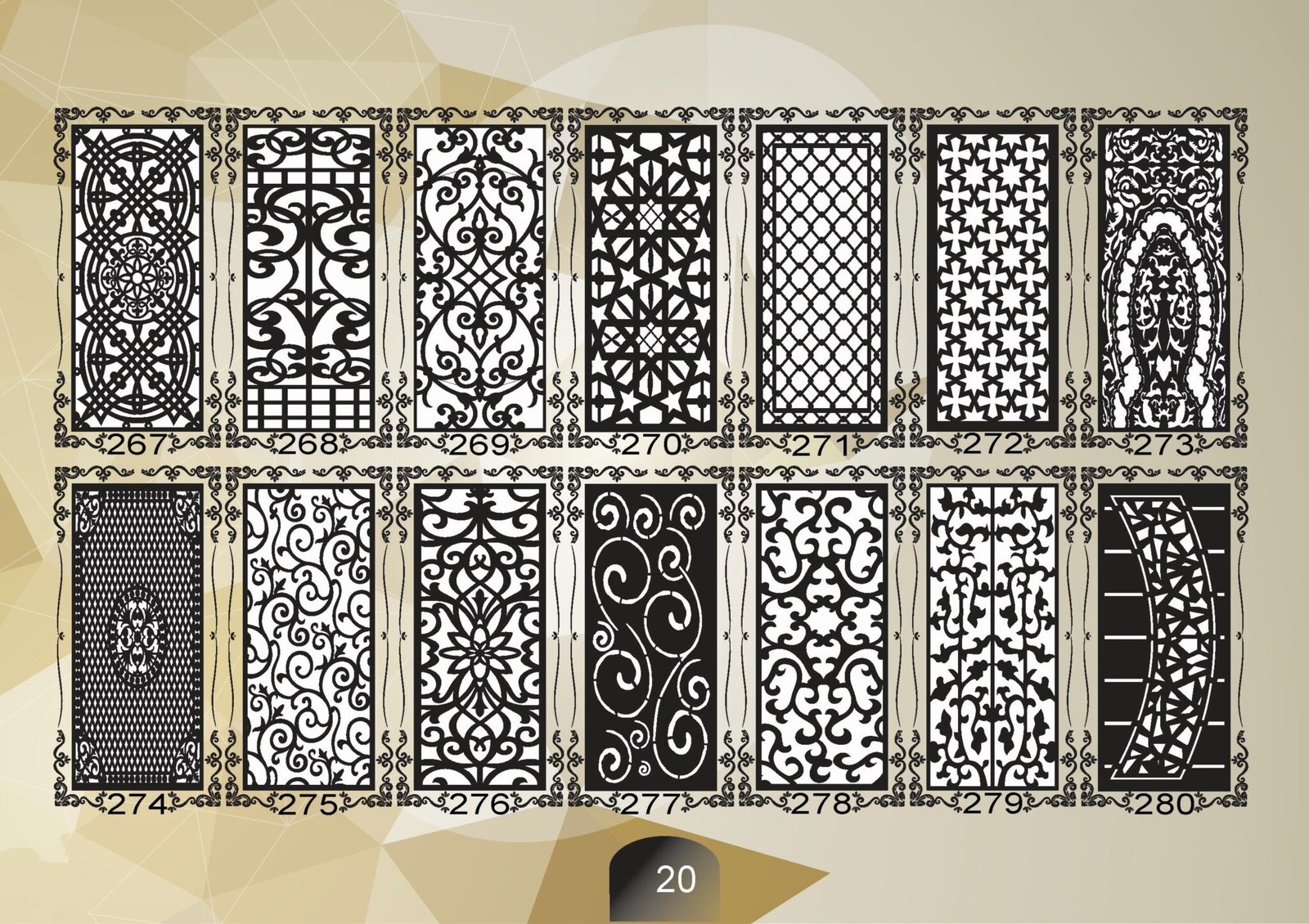 PAQUETE DE 2000+ VECTORES DECORATIVOS PANELES – Vectors Forza