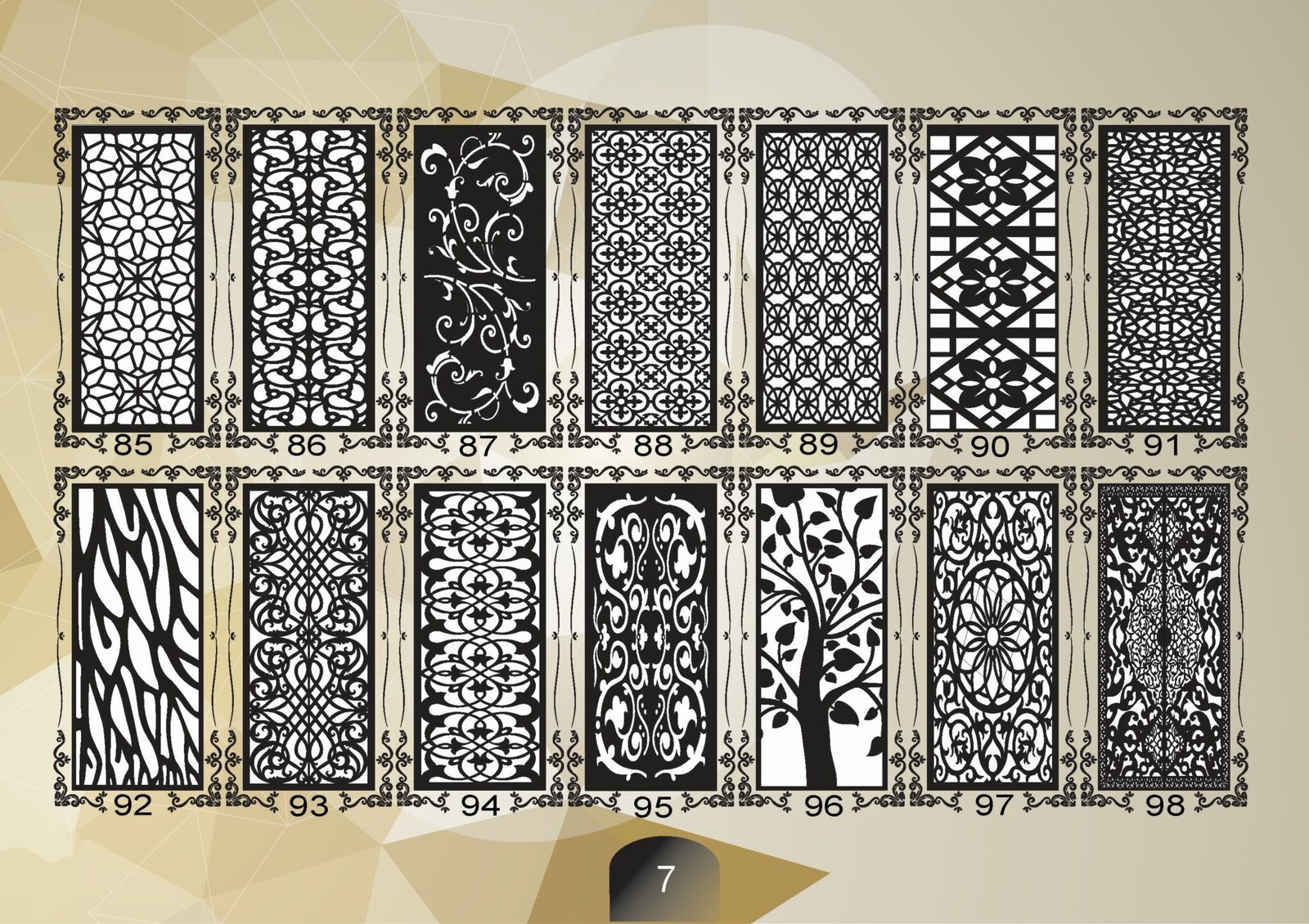PAQUETE DE 2000+ VECTORES DECORATIVOS PANELES – Vectors Forza